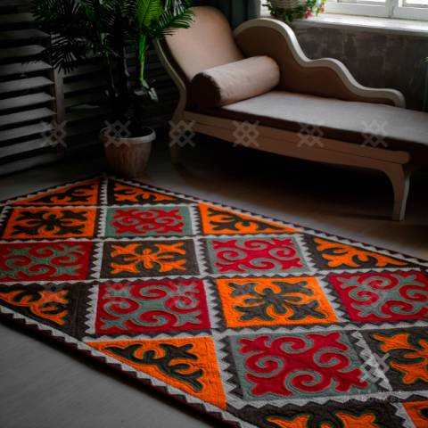 Shyrdaks Kyrgyz national handmade carpets. Delivery from Kyrgyzstan all ...